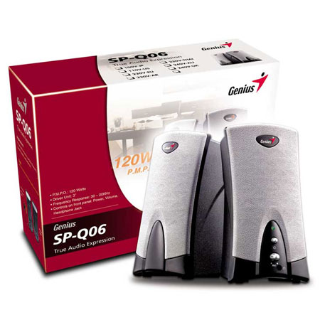 Parlantes Genius SP-Q06 120W PMPO - Computer Shopping