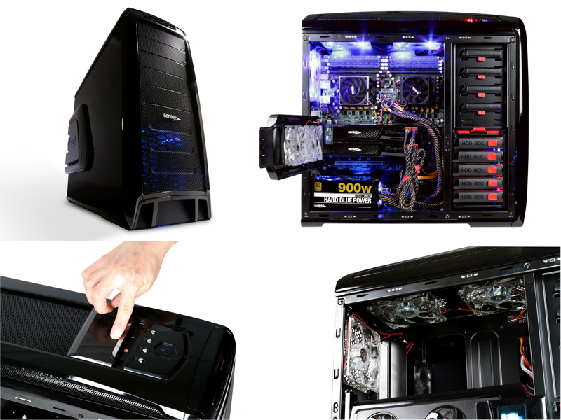 Gabinete Sentey GS-6400 - ARVINA - Sin Fuente - Soporta E-ATX ...