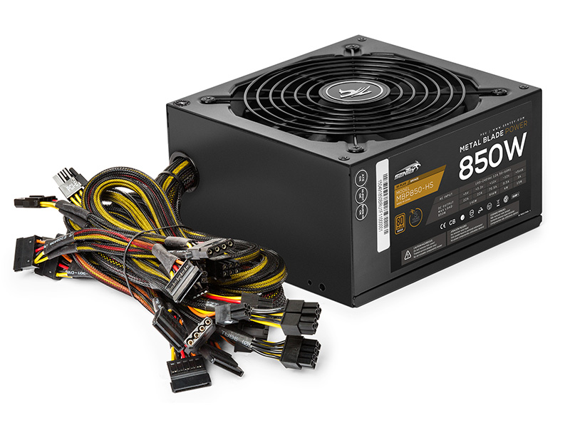 Fuente Sentey 850W Metal Blade Power 80+ Bronze (MBP850-HS) - Computer ...