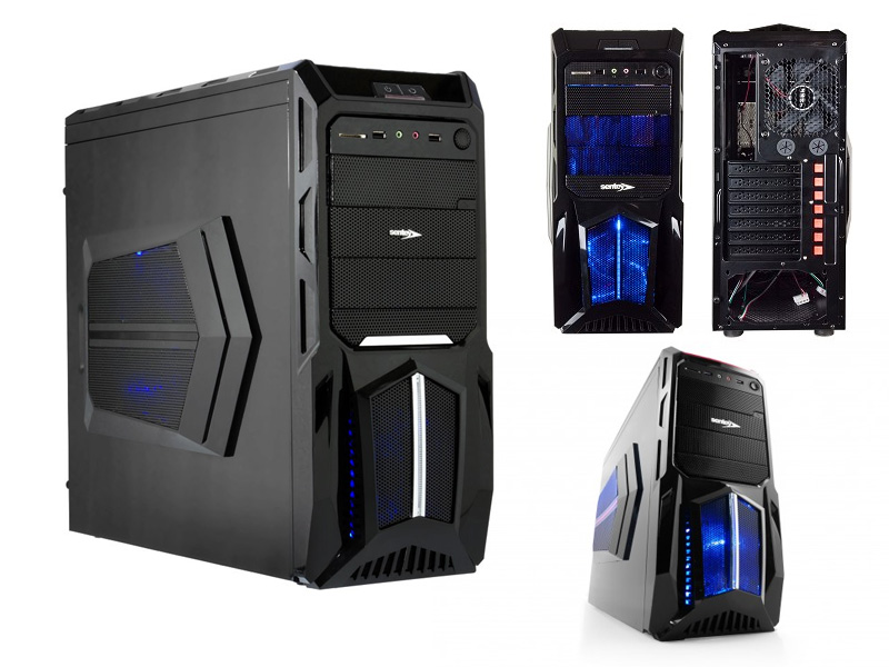 Gabinete Sentey Optimus II GS-6000 - Sin Fuente - Computer Shopping